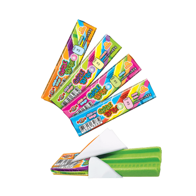 Chicle Tattoo - Chicles con Tatuajes Divertidos