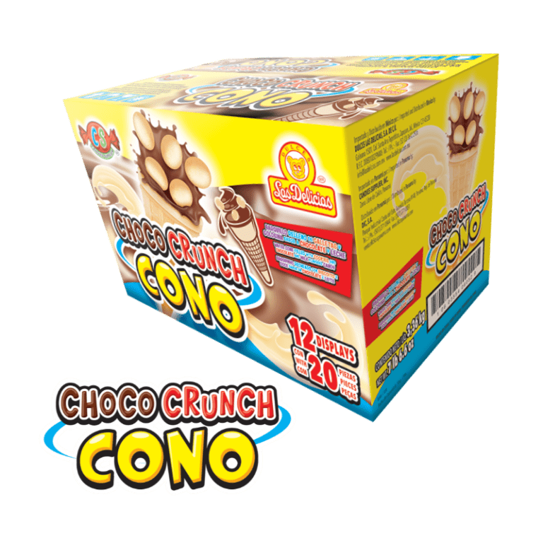 Choco Crunch Cono | Cono de Chocolate y Bombones