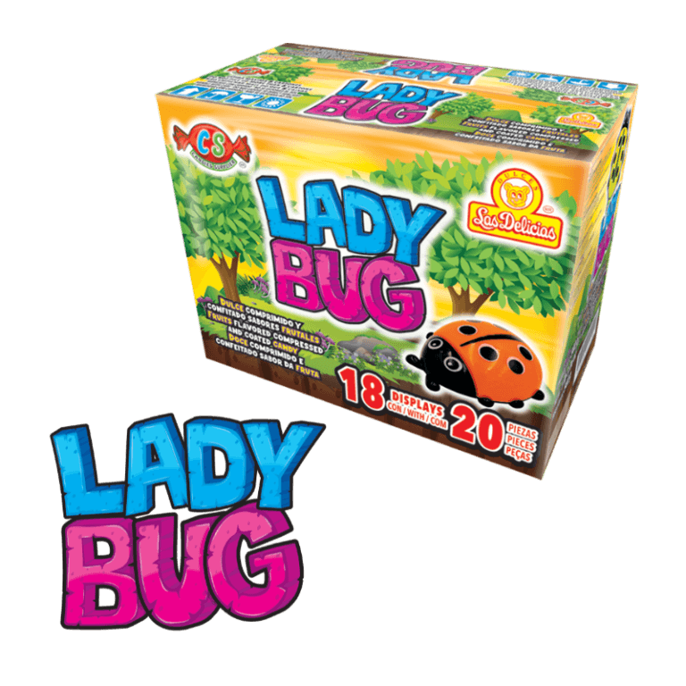 Lady Bug - Dulces Comprimidos y Confitados de Sabores Frutales