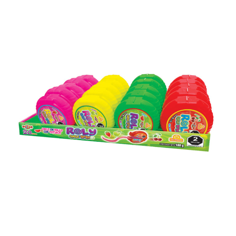 Roly Chicle Tattoo | Chicles con Tatuajes Temporale