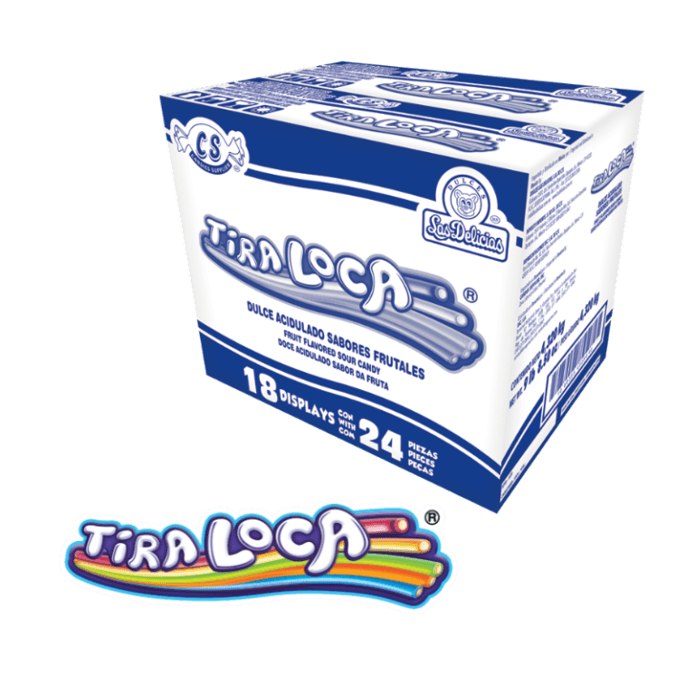Tira Loca - Dulce Acidulado con Sabores Frutales