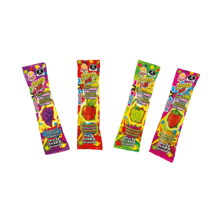 Trueno Pop - Caramelos Tronar con Sabores Frutales