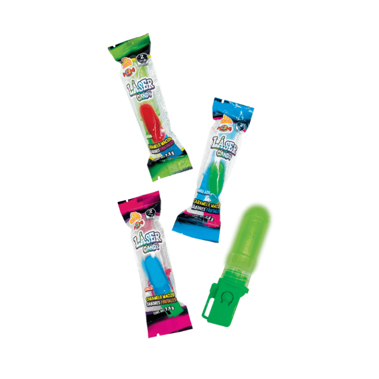 Laser Candy Caramelo Frutal - Explosión en Cada Mordisco